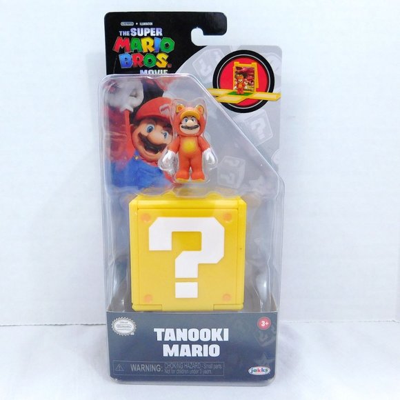 Nintendo | Toys | Super Mario Bros Movie Inch Tanooki Mario Figure ...